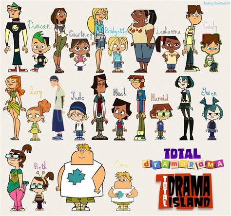 Total Drama And Total Dramrama Comparisons By Sonicshadz35 On Deviantart