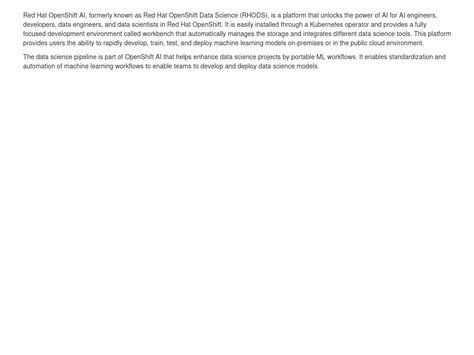 Red Hat Openshift Ai Digital Assistant With Red Hat Openshift Ai On