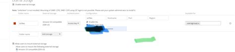 Error Trying To Delete Folder On S3 External Storage Server