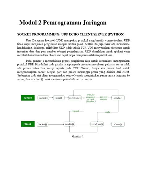 Modul 2 Pemrograman Jaringan Pdf