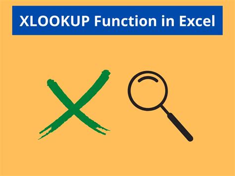 Xlookup Function In Excel Computergaga