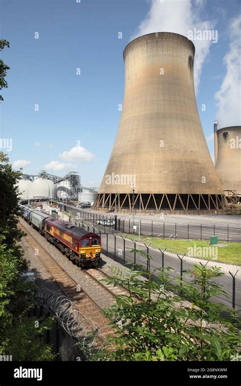 Db Cargo Class 66 Loco 66092 Hauling The 1250 Drax Power Station To