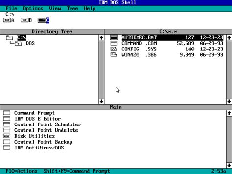 PC DOS 6 1 OEM Version PATH AUVA 5 25 Disks 71G1889 IBM Corp Free Download