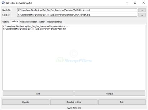 Bat To Exe Converter Screenshot And Download At