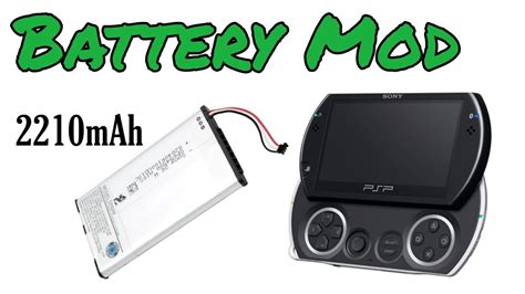 Psp Go Battery Mod Aliexpress Upgrade Kit🔋📈 Youtube