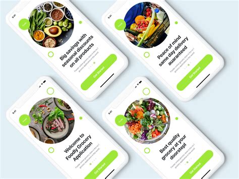 Food App Onboarding Screen On Behance