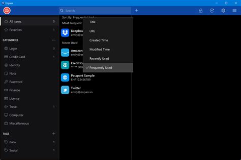 Search — Enpass User Manual Desktop 67 Documentation