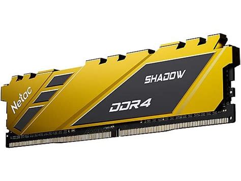 Memoria Ram Netac Shadow Ddr4 3200 8gb Mediaworld It