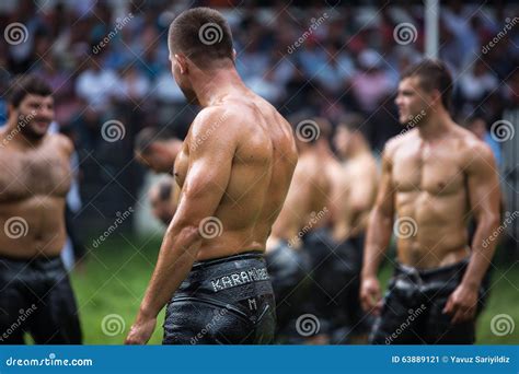 Wrestler In Kirkpinar Wrestling Festival Editorial Photo Image Of