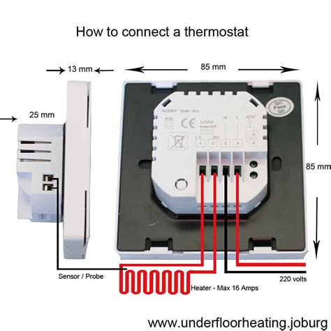 WiFi Programmable Thermostat Save On Electricity