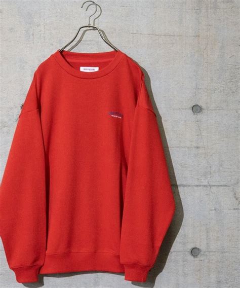 Red Cap Girl（レッドキャプガール）の「【a R】〔red Cap Girl レッドキャップガール〕裏毛 Laidback ビックシルエット バックプリントクルーネックスウェット