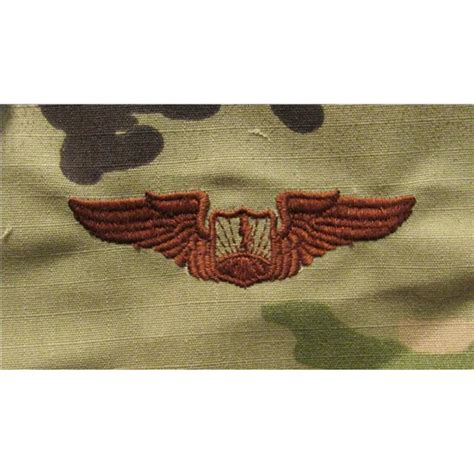 Unmanned Aircraft Systems Air Force OCP Occupational Badge Military Insignia Tactical Gear Hub