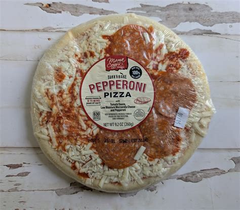 Mama Cozzis Single Serve Take And Bake Pepperoni Pizza Aldi Reviewer