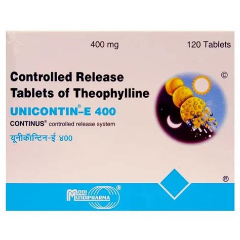 Theophylline Tablet 400 Mg At ₹ 480stripe Theophylline Tablet In