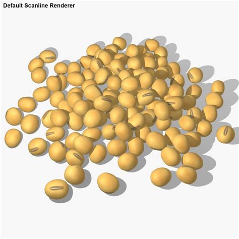 Realistic Soybean Pose 2 3d Model Turbosquid 1207386