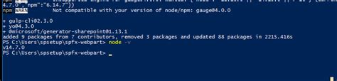 Troubling In Sharepoint Framework Development Environment Microsoft Qanda