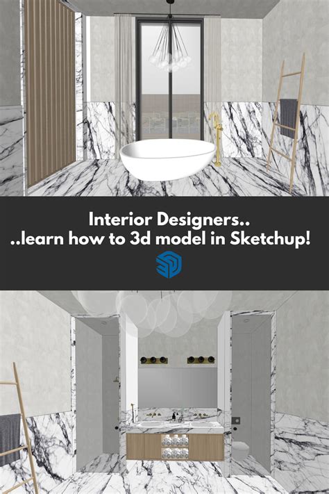 sketchup create 3d models of houses and interiors