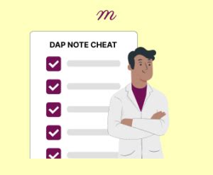 DAP Note Cheat Sheet Mentalyc