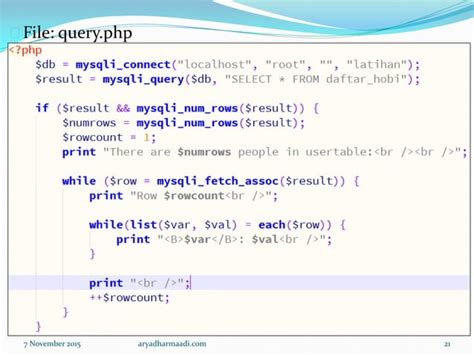 Php Input Data Dan Mysql Pdf