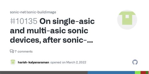 On Single Asic And Multi Asic Sonic Devices After Sonic Installer
