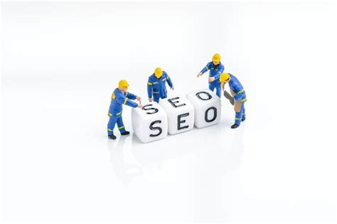 Premium Photo SEO Search Engine Optimization Building The Website With Keywords Concept