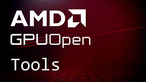 gpu demos amd gpuopen