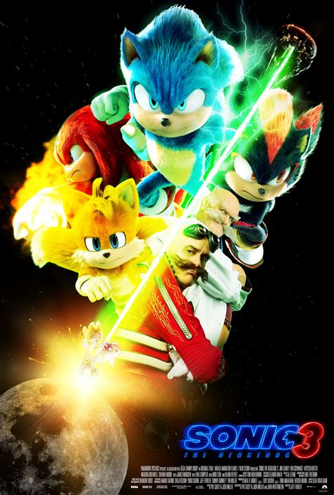 Sonic Movie 3 New Poster By Andrewtrotter On Deviantart