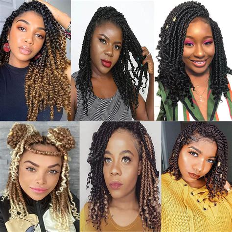 Xtrend Senegalese Spring Twist Crochet Hair Pre Looped Short 12inch Sp