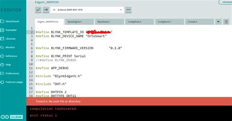 The Ide Doesnt Compile Blynk 2 0 Example Because It Cant Find Timer5