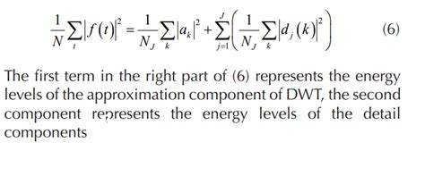 python understanding parseval s theorem with discrete wavelet