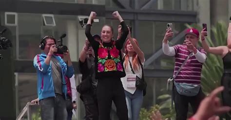 멕시코 대선 첫 여성 대통령 셰인바움 유력