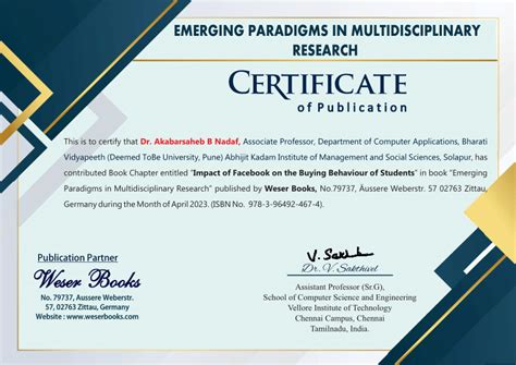 Pdf Emerging Paradigms In Multidisciplinary Research