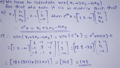[solved] The Covariance Matrix Gives The Covariances Between Each Of The Fit Course Hero