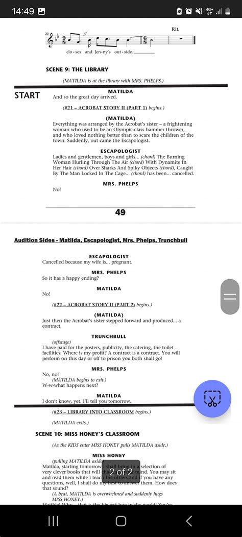 Matilda Jr Workshop And Auditions Carnon Downs Drama Group