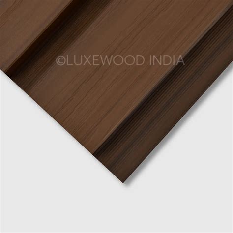 Timberclad Wpc Trio Light Walnut Panels Luxewood India