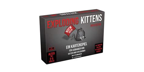 Exploding Kittens Nsfw Edition 18 Für 17 19€