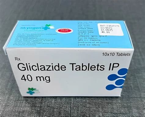 40 Mg Gliclazide Tablets Ip For Diabetes At Rs 400box Diamicron In