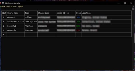 GitHub Tremwil DS ConnectionInfo Simple Console Program Showing Active P P Connection