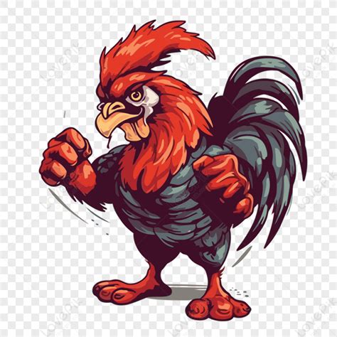 Dibujos De Gallos De Pelea