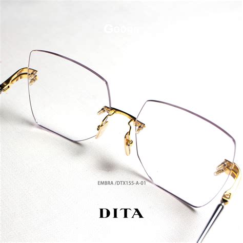 Dita Dtx155 A01 【無框鏡回歸】titanium