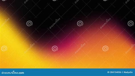 Orange Red Black Color Gradient Background Grainy Texture Effect Web