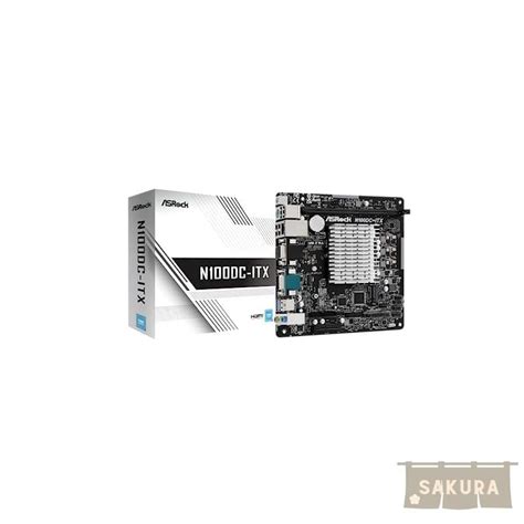 Asrock Onboard Cpu Fanless Motherboard N100dc Itx Intel Cpu N100 Mini Itx【国内正規代理店品】 Asrock