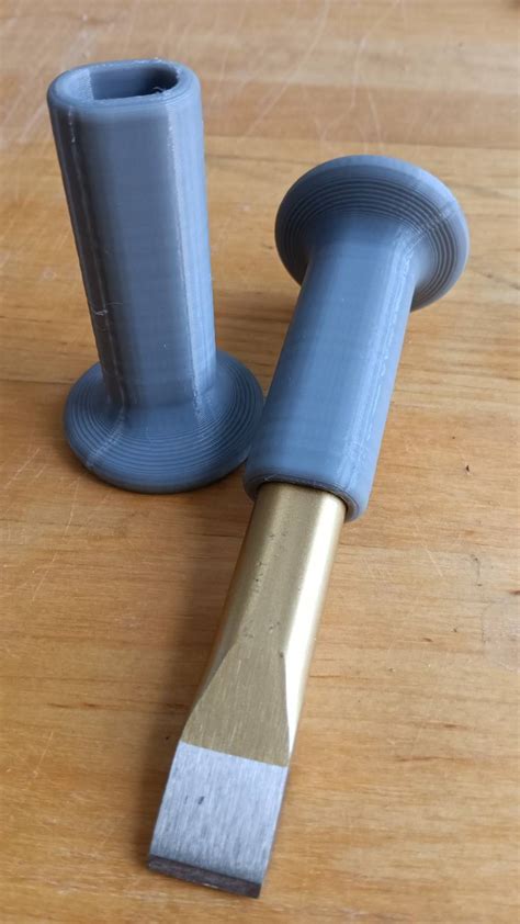 Masonry Chisel Handguard Customizable By Dojan Download Free Stl