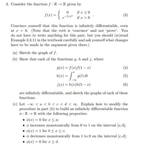 Solved Consider The Function F RR Given Chegg Com