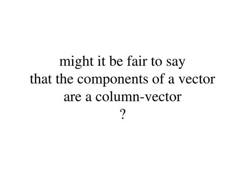 Ppt Lecture 11 Vector Spaces And Singular Value Decomposition