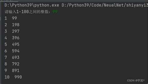 【神经网络】tensorflow实验2 Python语言基础输出提示信息“请输入1 100之间的整数”接收用户键盘输入如果输入的是1