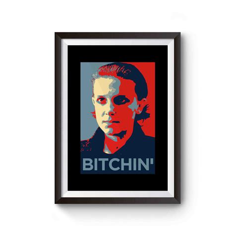 Stranger Things Bitchin Eleven Poster