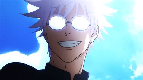 Satoru Gojos Radiant Glow Jujutsu Kaisen Anime Vibe  Abyss