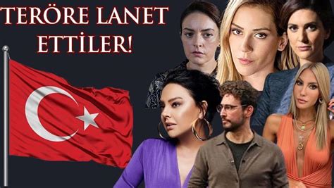 TusaŞa Düzenlenen Hain Terör Saldırısına ünlüler Lanet Okudu