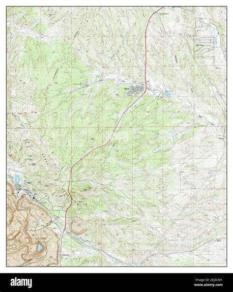 Tyrone New Mexico Map 1992 124000 United States Of America By